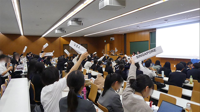 模擬国連冬会議を開催しました | 大妻中学高等学校