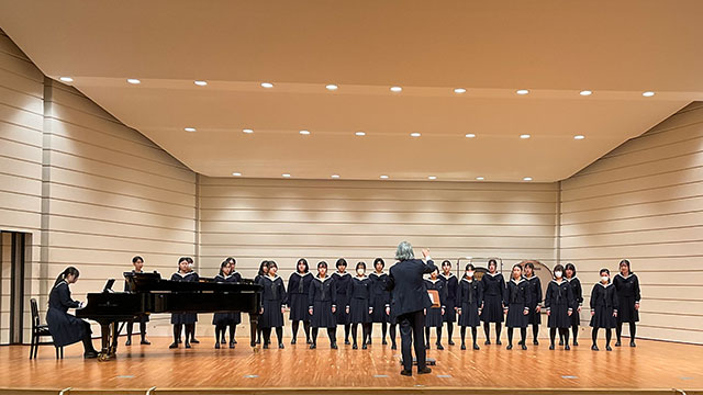 中学音楽部・高校コーラス部 クリスマスコンサート | 大妻中学高等学校